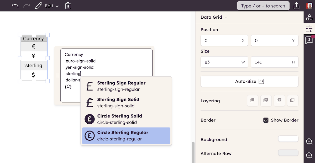 How To Add Icons To Your Text Quick Tips Balsamiq